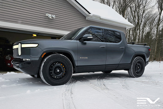 El Cap Granite Rivian R1T with 20" R1600 Steel Wheels - EV Sportline ...