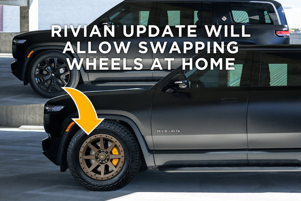 Rivian Update Will Allow Swapping Wheels At Home - EV Sportline - The ...