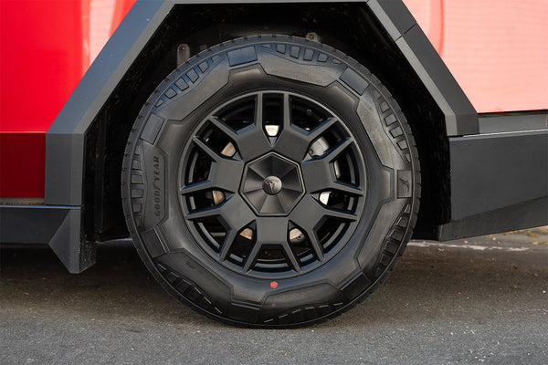 Tesla Cybertruck 7-Sided Hex Center Caps for Factory Wheels - EV ...
