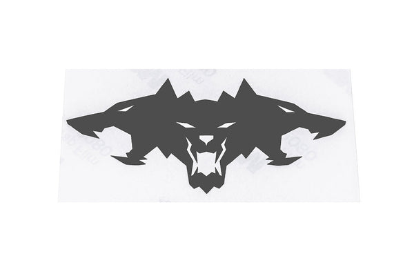 Tesla Cyberbeast Three Head Logo Vinyl Decal for Cybertruck Tailgate ...