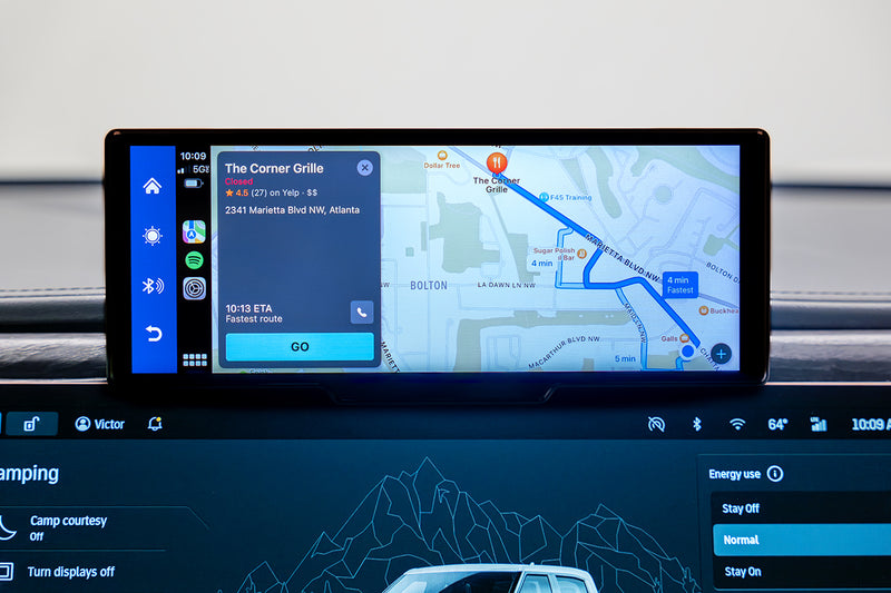 Apple CarPlay / Android Auto Smart Dash Screen for Rivian R1T / R1S by ...