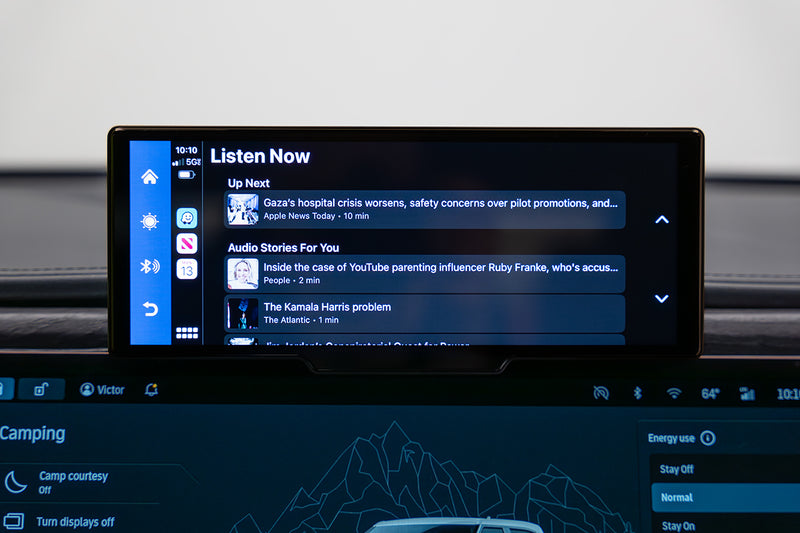 Apple CarPlay / Android Auto Smart Dash Screen for Rivian R1T / R1S by ...