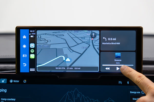 Apple CarPlay / Android Auto Smart Dash Screen for Rivian R1T / R1S by ...