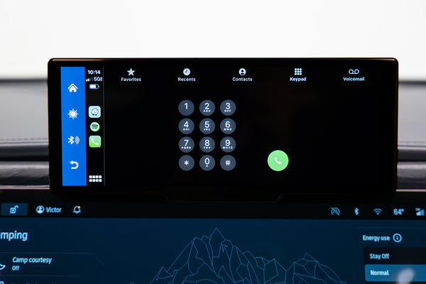 Apple CarPlay / Android Auto Smart Dash Screen for Rivian R1T / R1S by ...