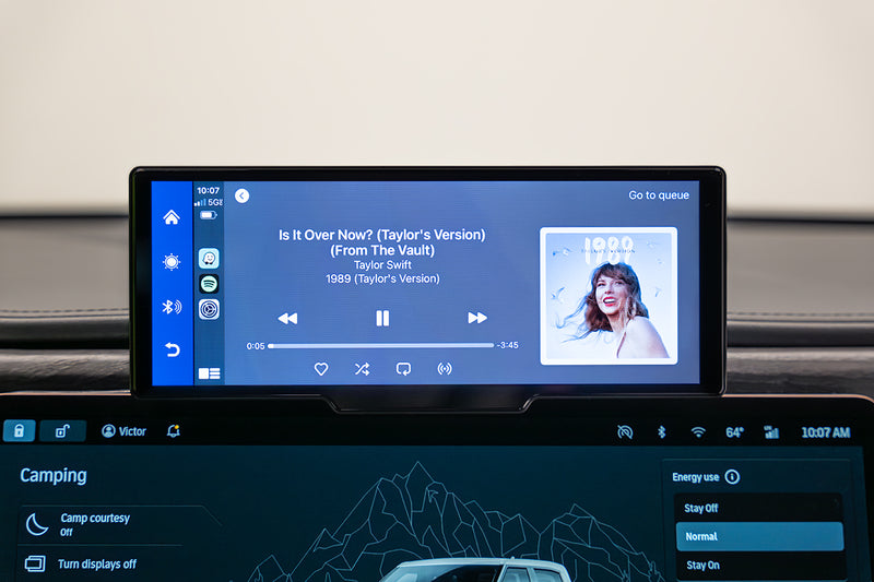 Apple CarPlay / Android Auto Smart Dash Screen for Rivian R1T / R1S by ...