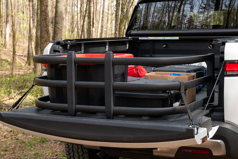 Rivian R1T Flip-Out Bed Extender - RMaxx Exclusive No Drill / Bolt-on ...