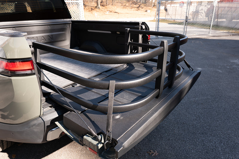 Rivian R1T Flip-Out Bed Extender - RMaxx Exclusive No Drill / Bolt-on ...