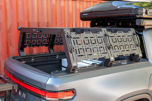 Overland Ruff Rax Bed Rack System for Rivian R1T - EV Sportline - The ...