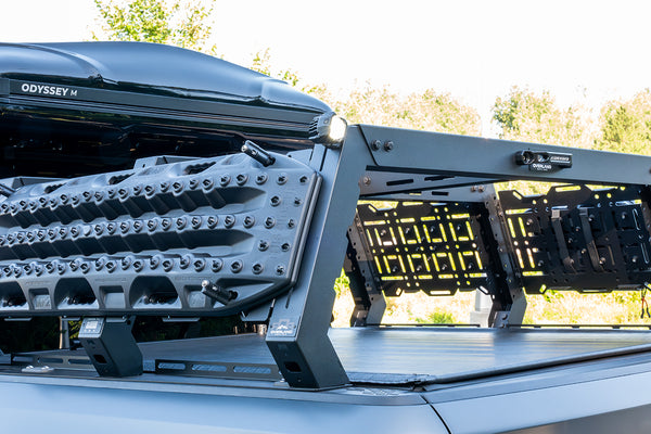 Overland Ruff Rax Bed Rack System for Rivian R1T - EV Sportline - The ...