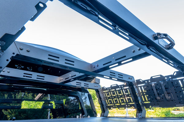 Overland Ruff Rax Bed Rack System for Rivian R1T - EV Sportline - The ...