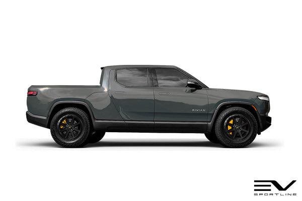 R800 Compass 8 Spoke 20" Flow Forged Wheels by Team 1EV for Rivian R1T ...