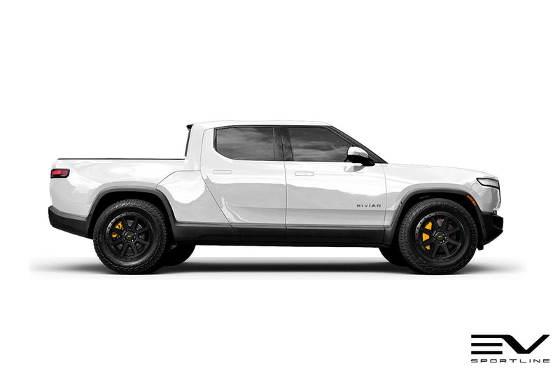 R800 Compass 8 Spoke 20" Flow Forged Wheels by Team 1EV for Rivian R1T ...