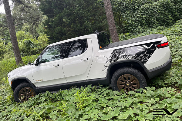 Rivian R1T / R1S R1000 Adventure 10 Spoke 20" Flow Forged Wheel & Tire ...