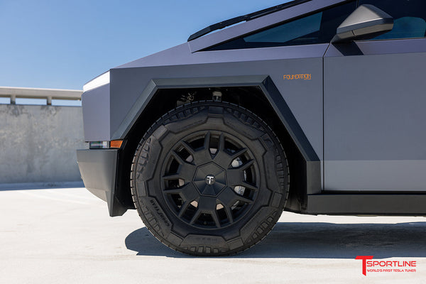 Tesla Cybertruck 7-Sided Hex Center Caps for Factory Wheels - EV ...