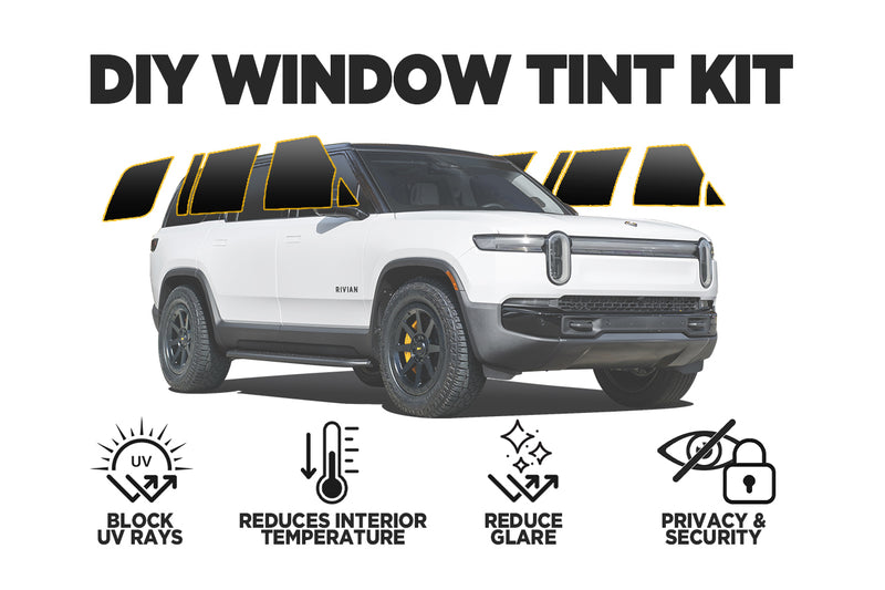 Precision Cut DIY Window Tint Kit for Rivian R1T / R1S - EV Sportline ...