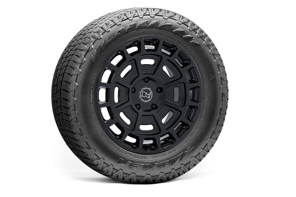 Voltaic 20" Flow Forged Wheel by Black Rhino & Tire Package for Rivian ...