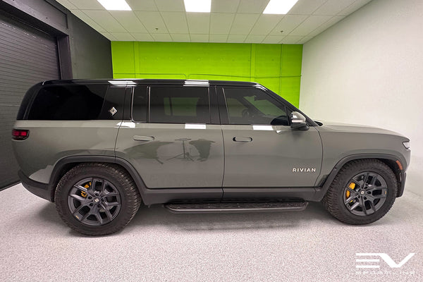 C-Pillar Delete Black-Out Trim Vinyl Wrap Complete DIY Kit for Rivian ...