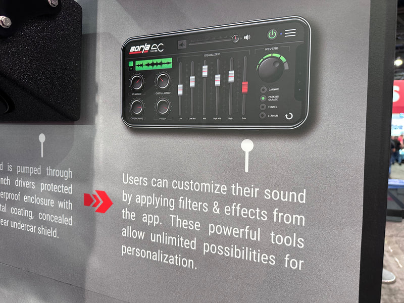 Borla Electric Vehicle Active Performance Sound System Ford Mustang Ma ...