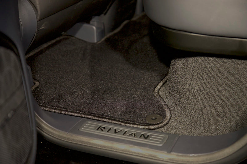 Team 1EV Precision Fitment Carpet Floor / Bed / Frunk Mats for Rivian ...