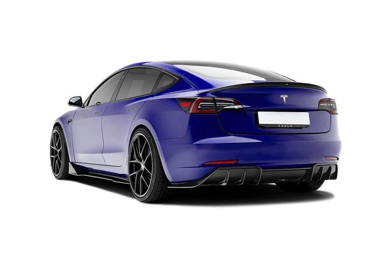 Adro Tesla Model 3 Carbon Fiber Full Body Kit - EV Sportline - The ...