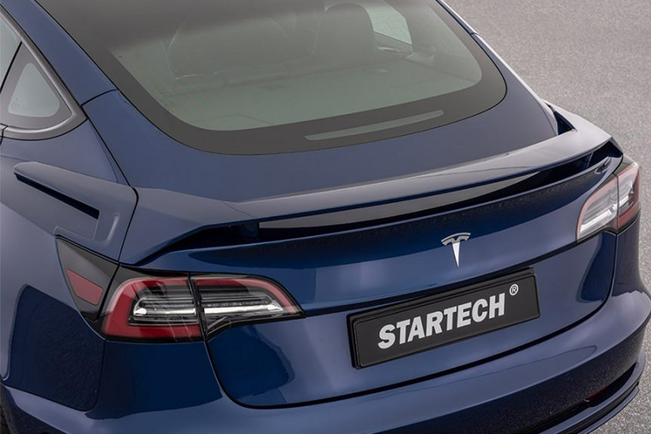 Brabus Startech Tesla Model 3 3 Piece Wing EV Sportline The Leader in Electric Vehicle Accessories