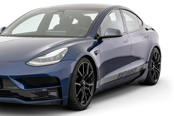 Brabus Startech Tesla Model 3 Side Wing Set - EV Sportline - The Leader ...