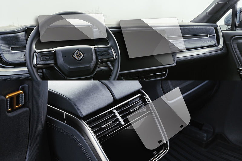 Team 1EV Anti-Glare Touch Screen Protectors for Rivian R1T / R1S - All ...